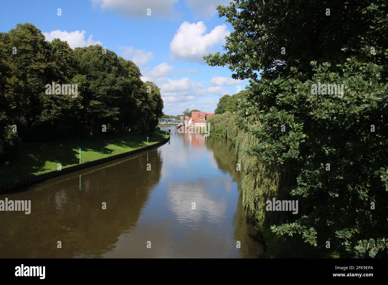 Meppen, Emsland, Germany Ems/Dortmund-Ems-Kanal Stock Photo - Alamy