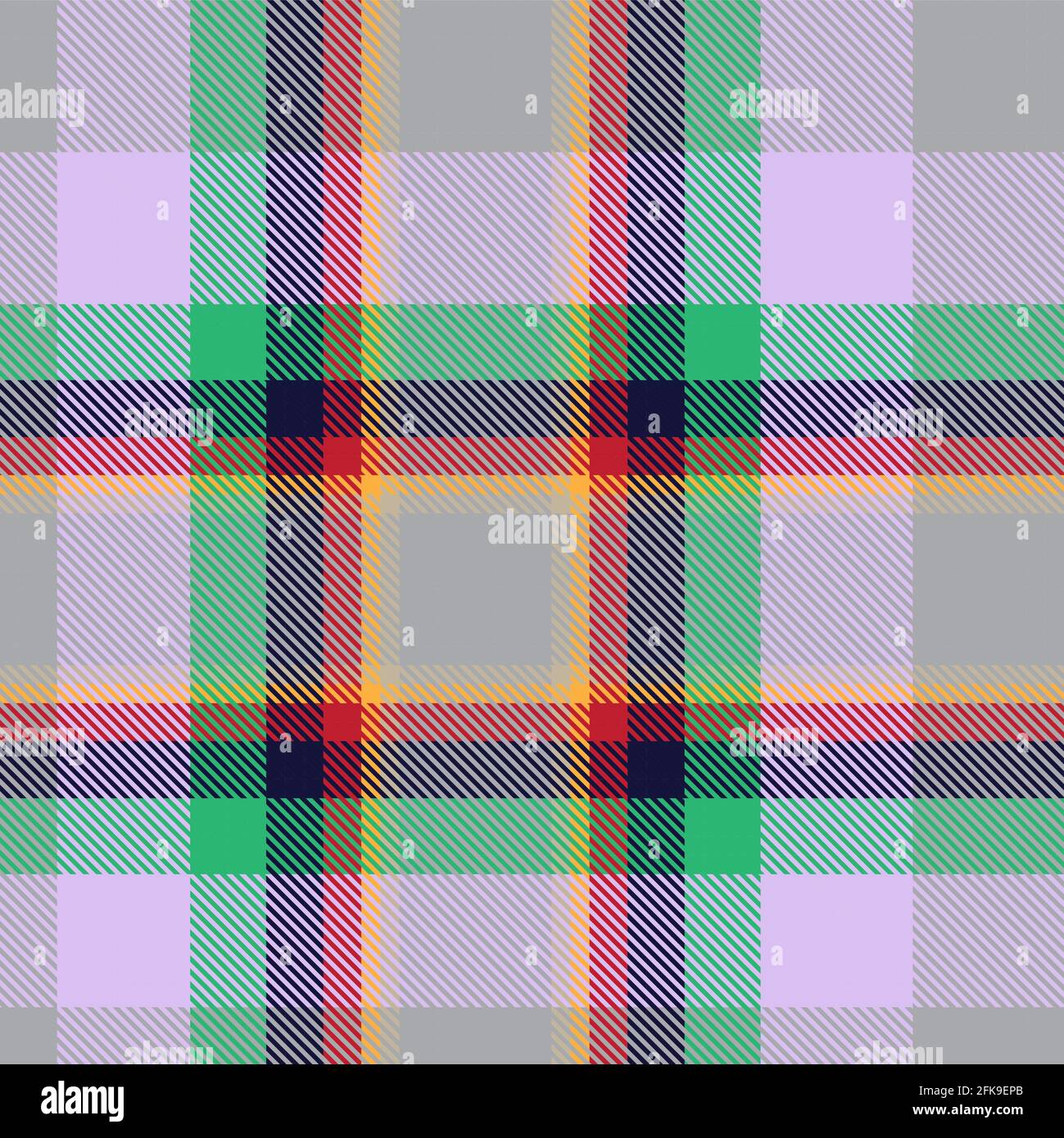 Colourful Plaid textured seamless pattern for fashion textiles and ...