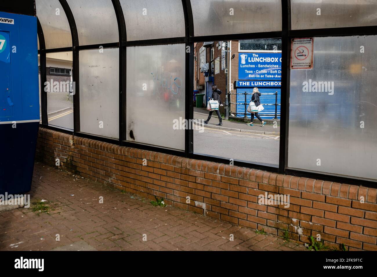 Old merthyr bus station hi-res stock photography and images - Alamy