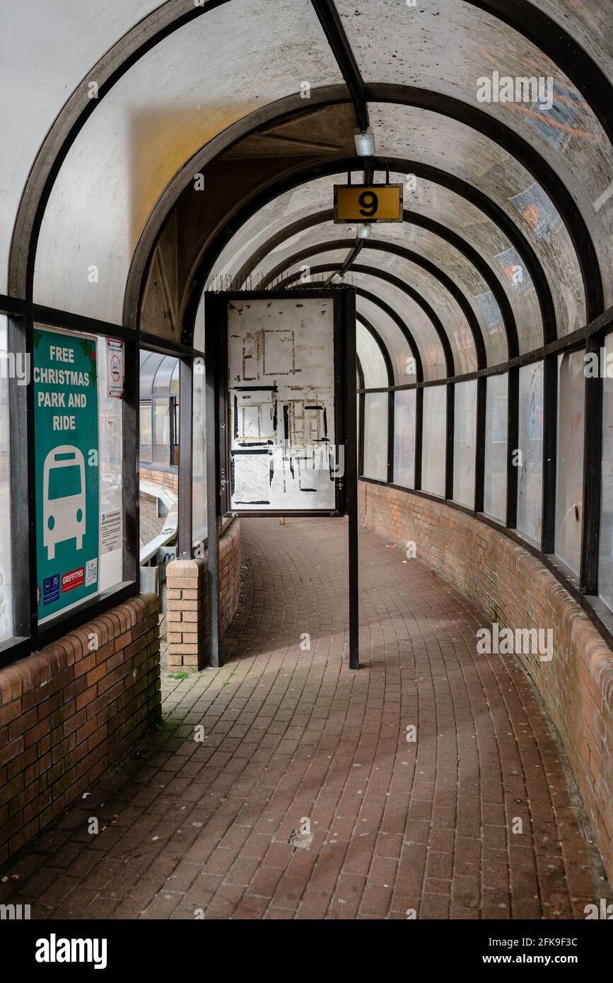 Old merthyr bus station hi-res stock photography and images - Alamy