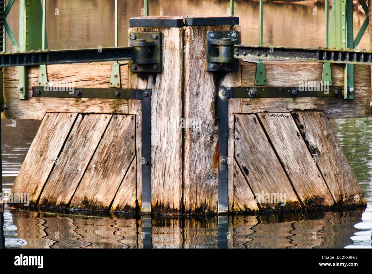 Meppen: Altes Tor der Koppelschleuse Stock Photo - Alamy