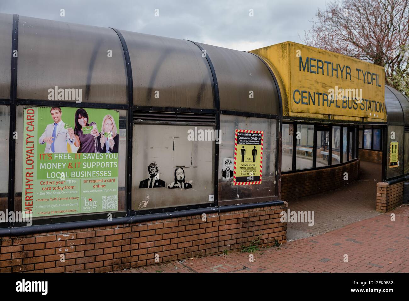 Old merthyr bus station hi-res stock photography and images - Alamy