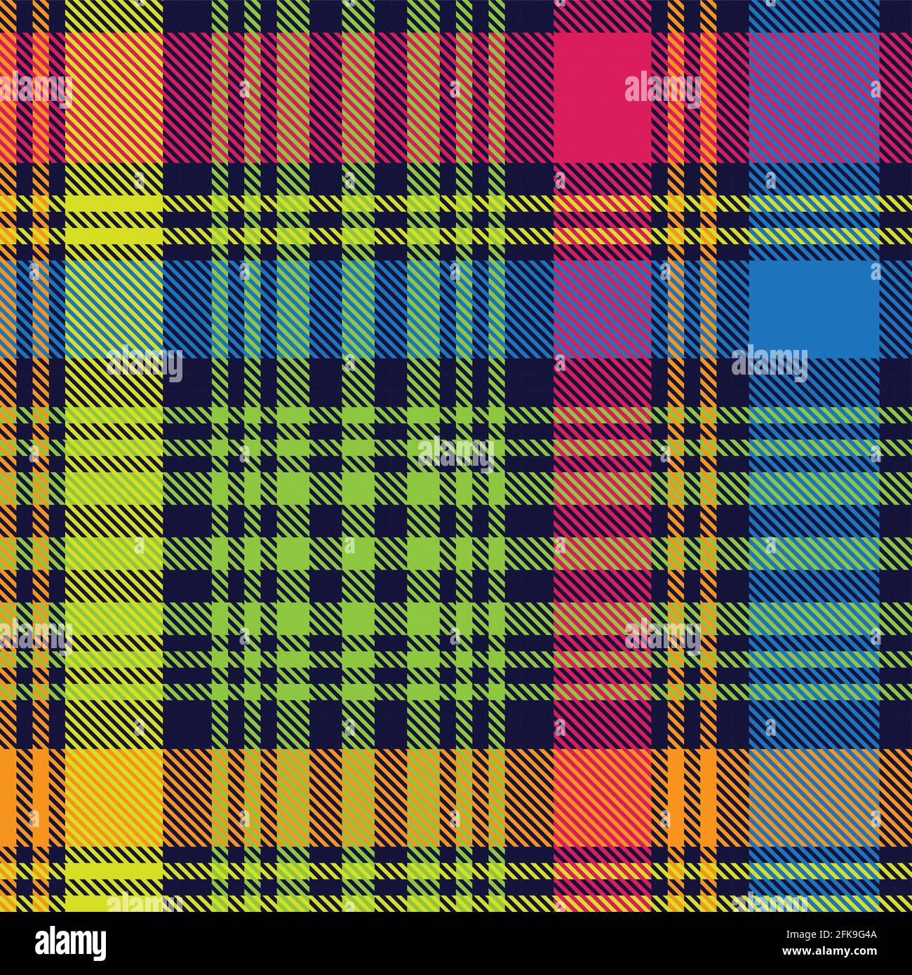 Colourful Plaid textured seamless pattern for fashion textiles and ...