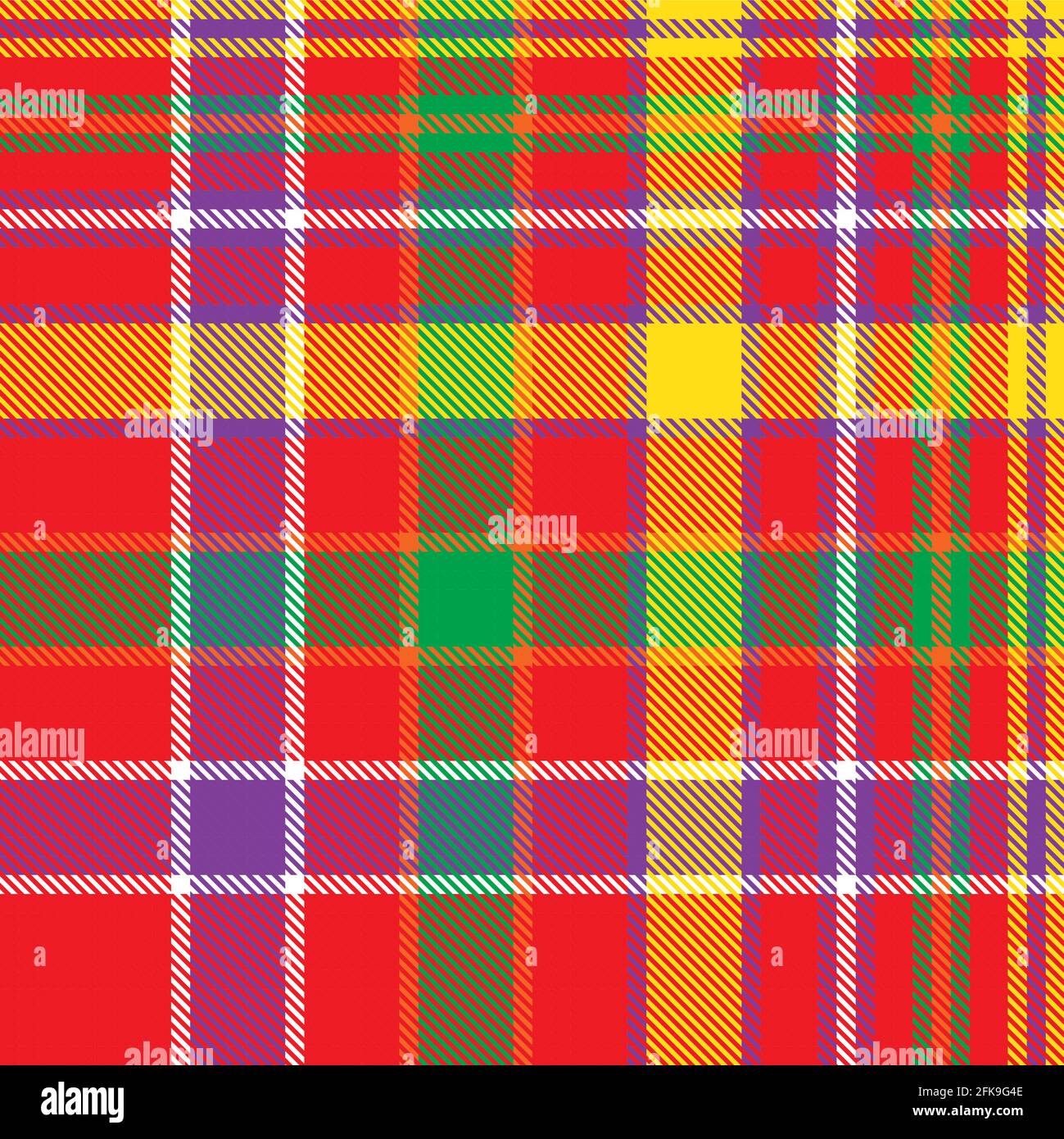 Colourful Plaid textured seamless pattern for fashion textiles and ...