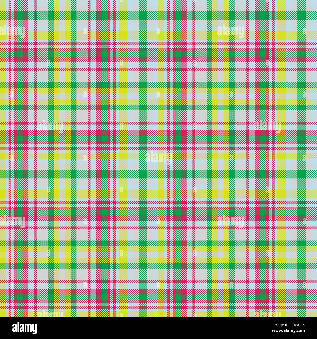 Colourful Plaid textured seamless pattern for fashion textiles and ...