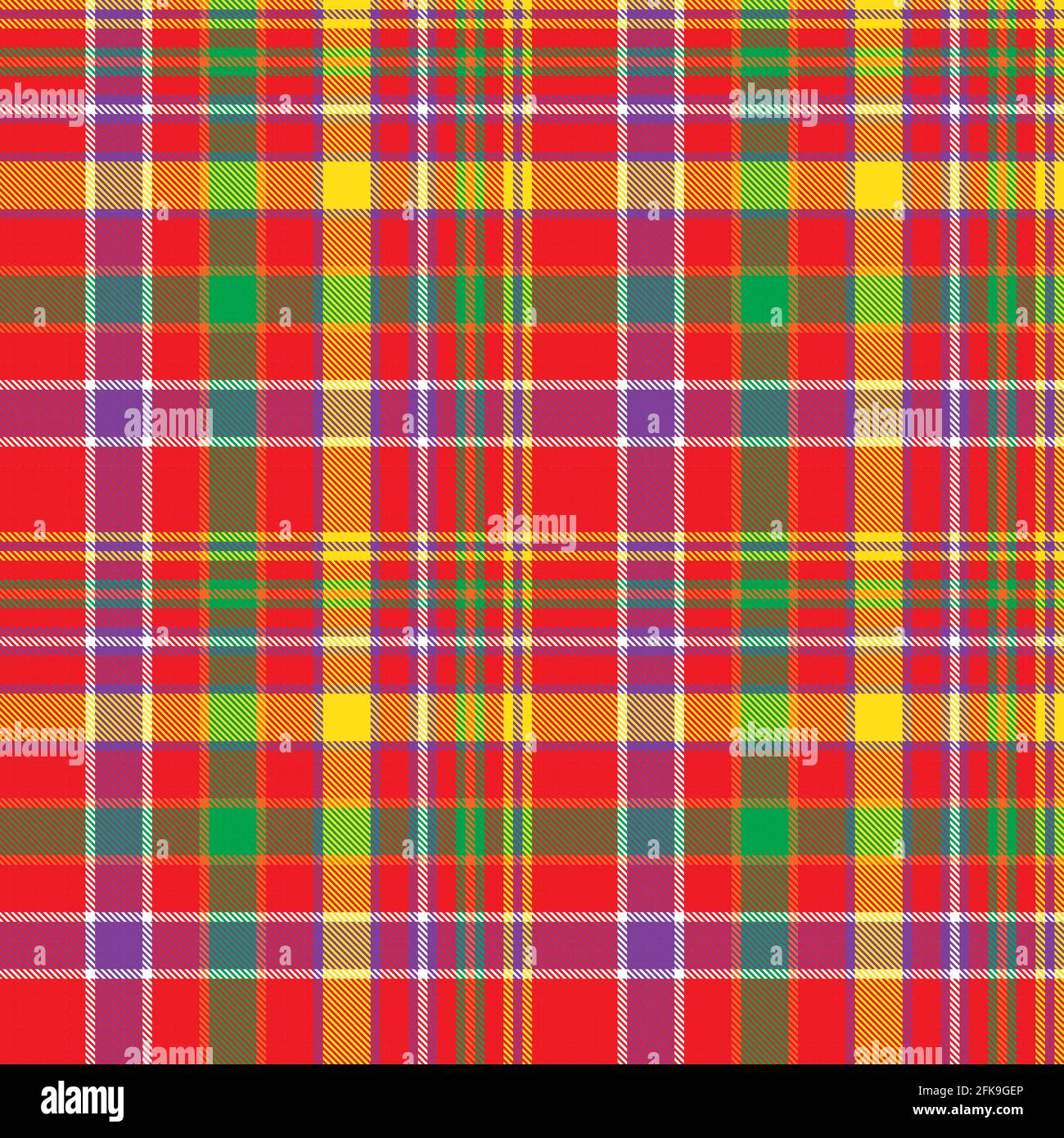 Colourful Plaid textured seamless pattern for fashion textiles and ...