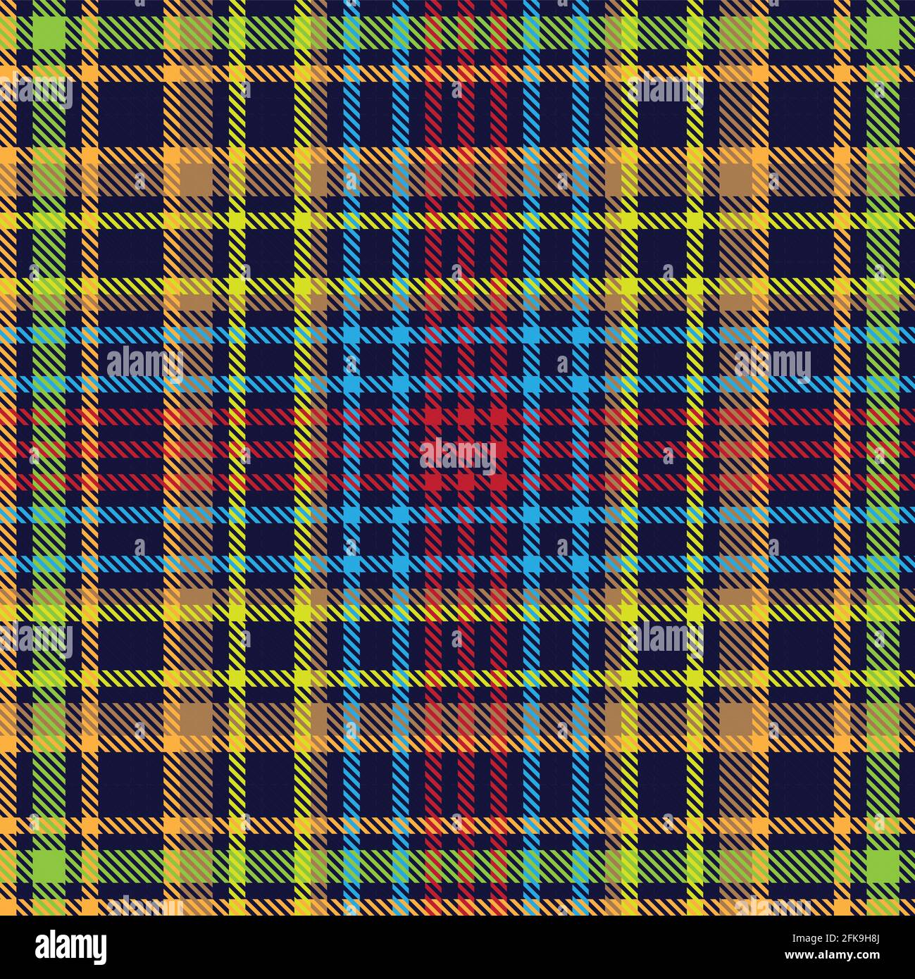 Colourful Plaid textured seamless pattern for fashion textiles and ...