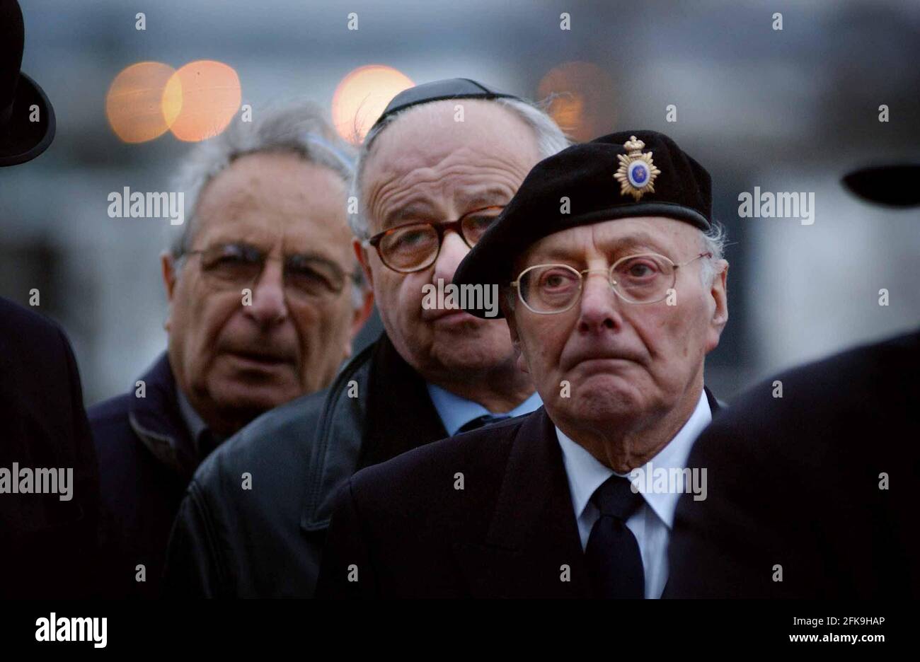 TO MARK HOLOCAUST DAY,A SERVICE IS HELD AT THE JEWISH CEMETARY IN ...