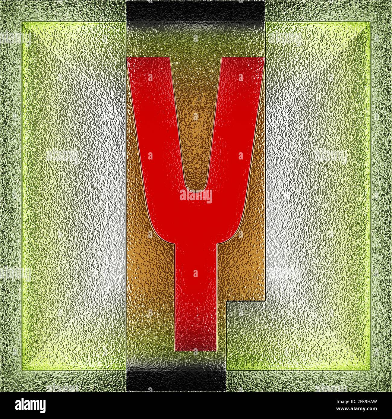 square graphic with the upper-case character Y representing a capital ...