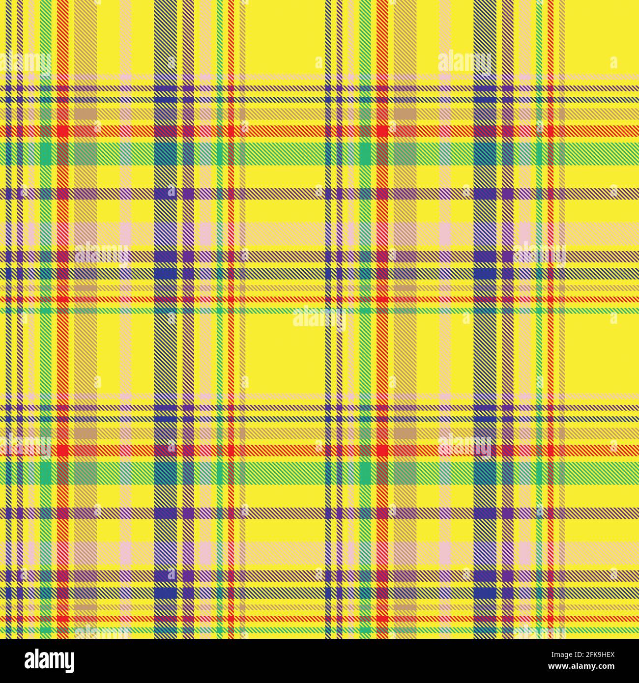 Colourful Plaid textured seamless pattern for fashion textiles and ...