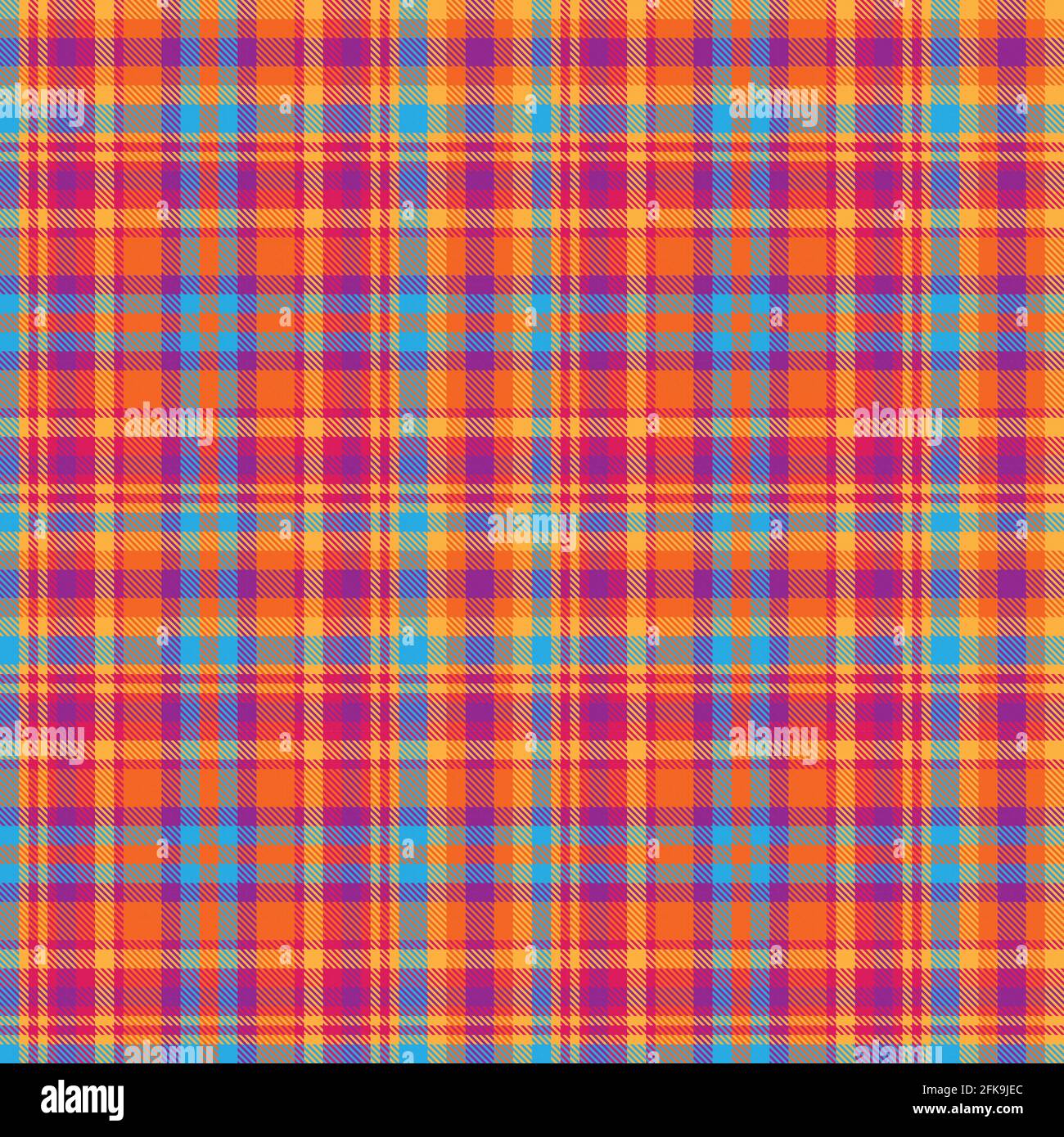 Colourful Plaid textured seamless pattern for fashion textiles and ...