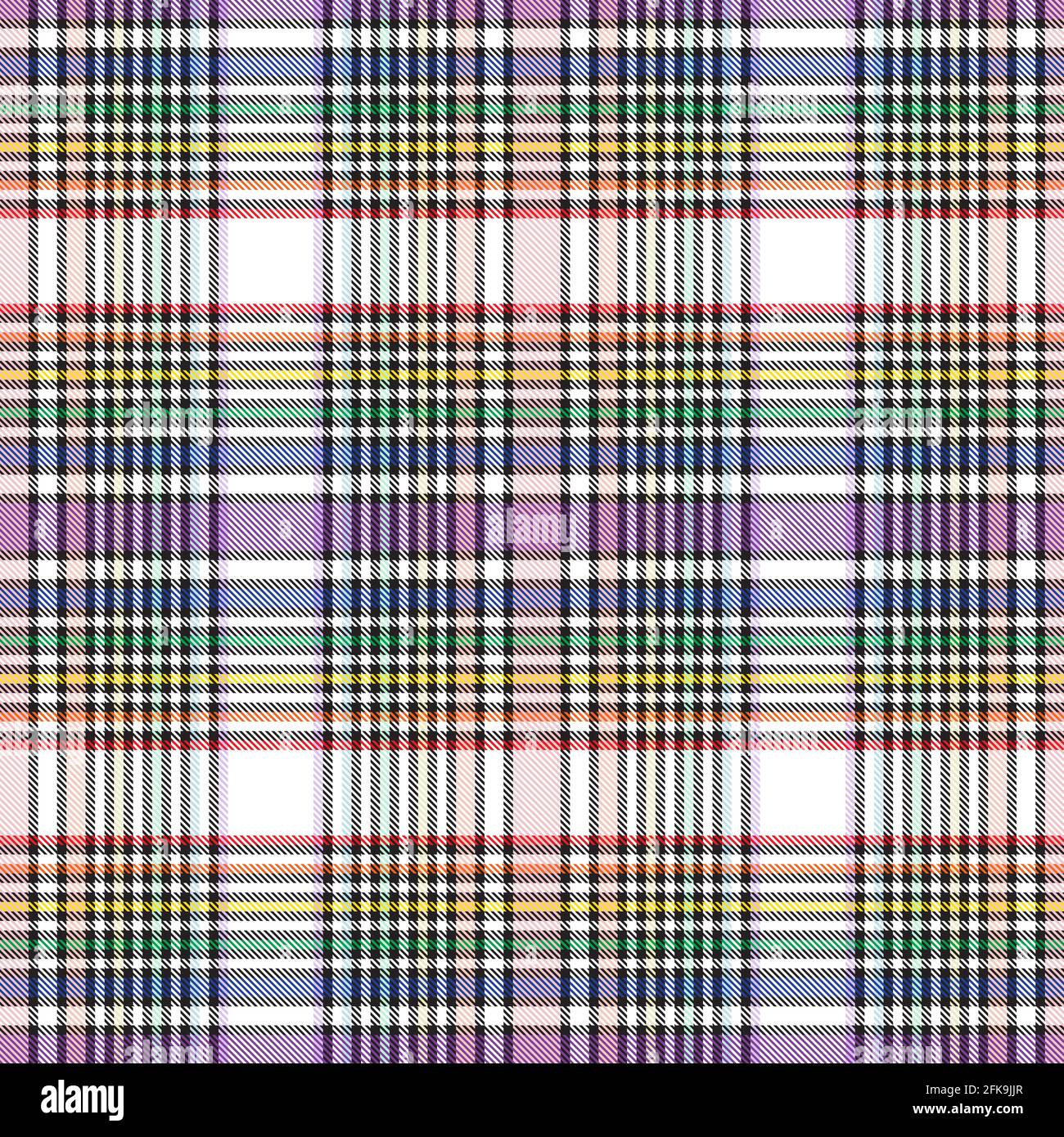 Colourful Plaid textured seamless pattern for fashion textiles and ...