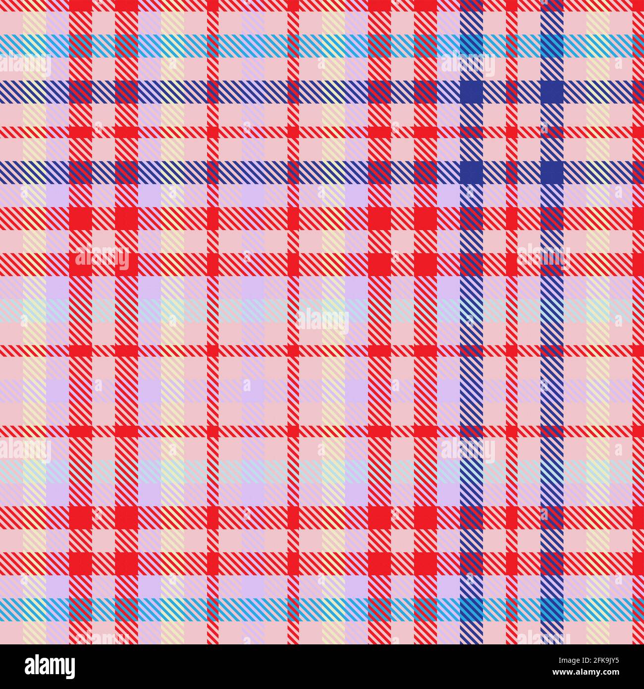 Colourful Plaid textured seamless pattern for fashion textiles and ...