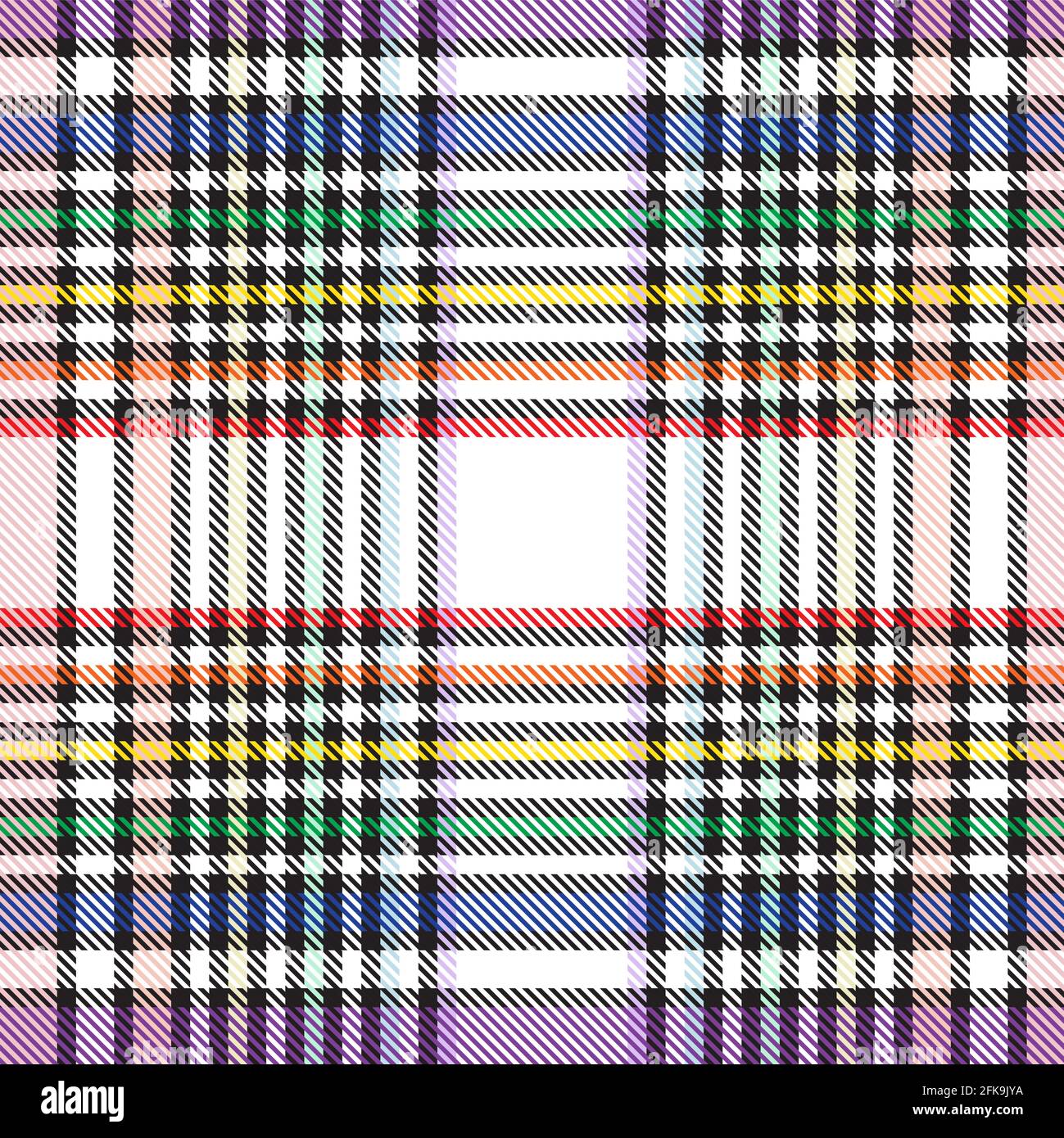 Colourful Plaid textured seamless pattern for fashion textiles and ...