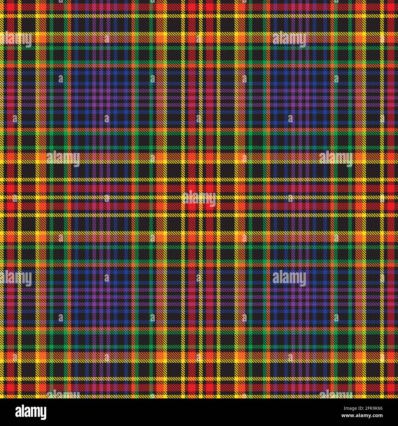 Colourful Plaid textured seamless pattern for fashion textiles and ...