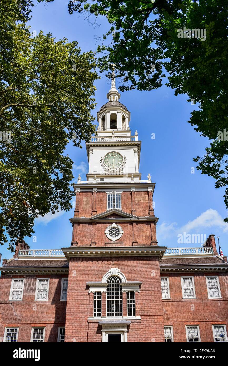 Independence Hall National Historic Park South Entrance from ...