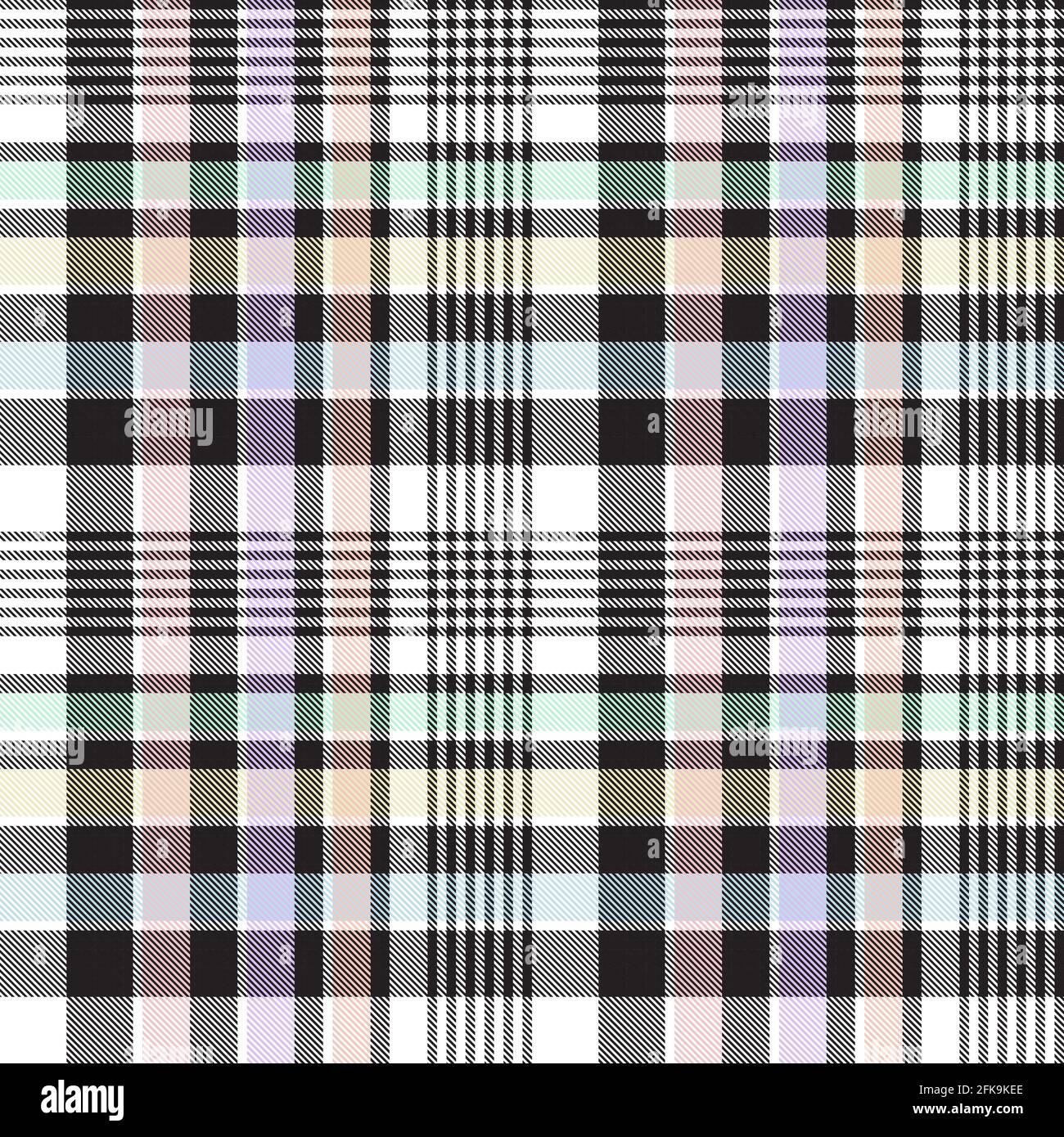 Colourful Plaid textured seamless pattern for fashion textiles and ...