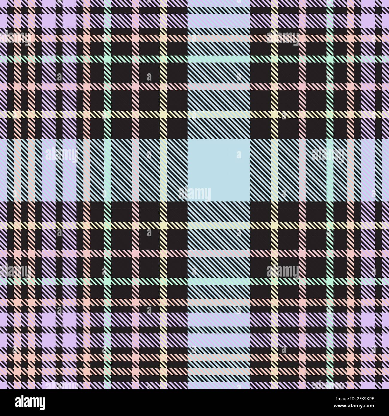 Colourful Plaid textured seamless pattern for fashion textiles and ...