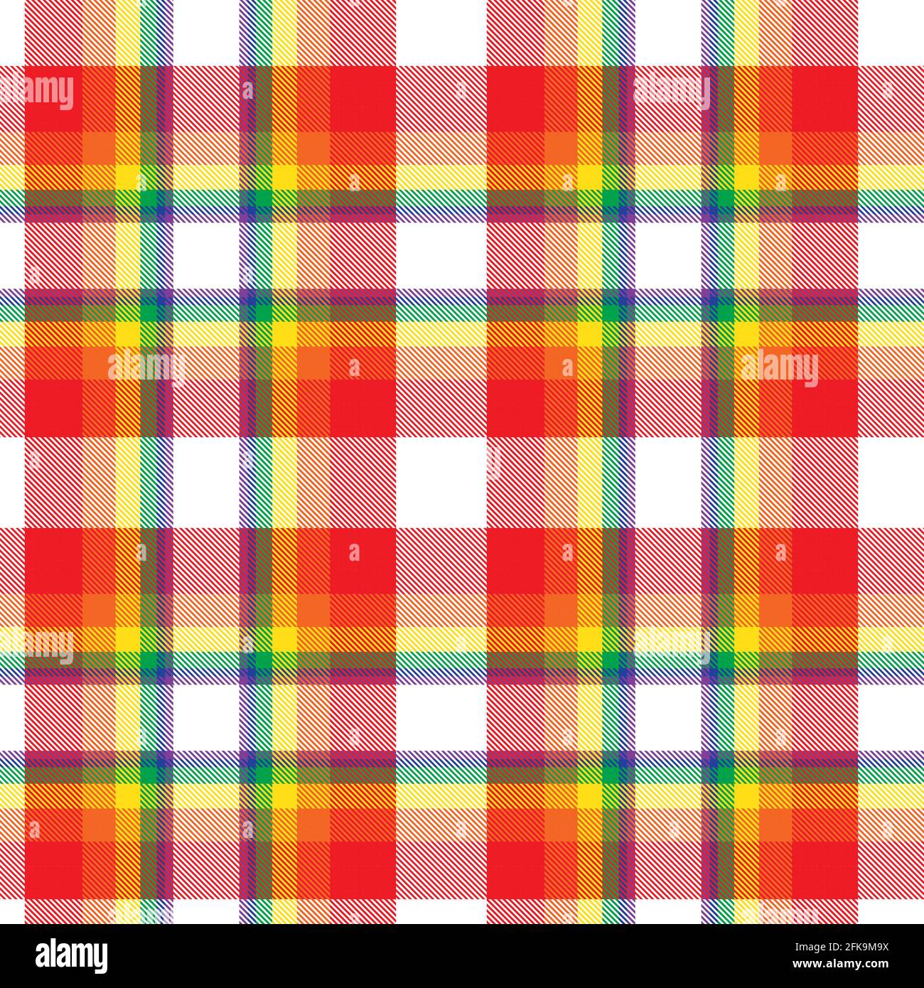 Colourful Plaid textured seamless pattern for fashion textiles and ...