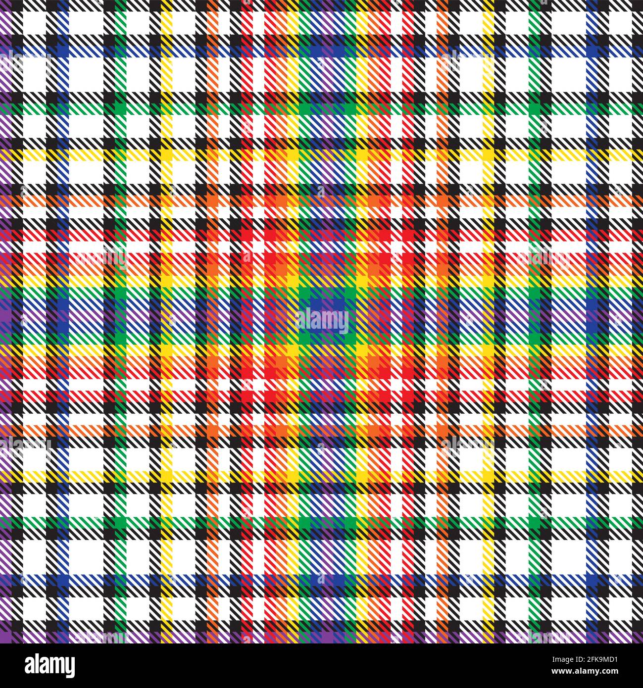 Colourful Plaid textured seamless pattern for fashion textiles and ...
