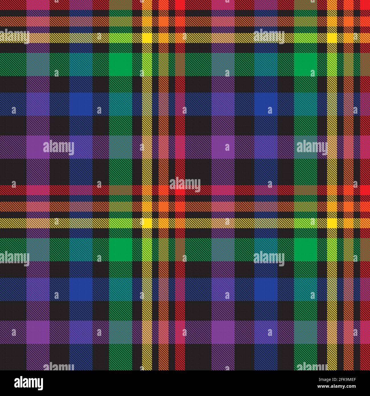 Colourful Plaid textured seamless pattern for fashion textiles and ...