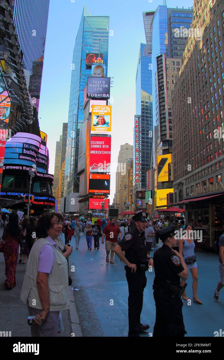 Cityscape in the center of New York Stock Photo - Alamy