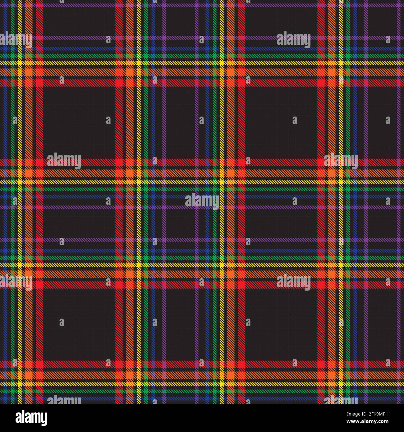 Colourful Plaid textured seamless pattern for fashion textiles and ...