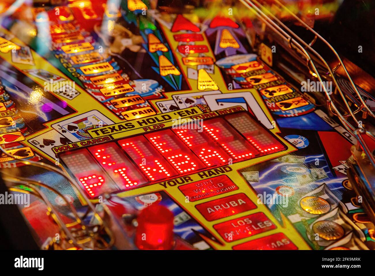 Pinball Flipper High Resolution Stock Photography and Images - Alamy