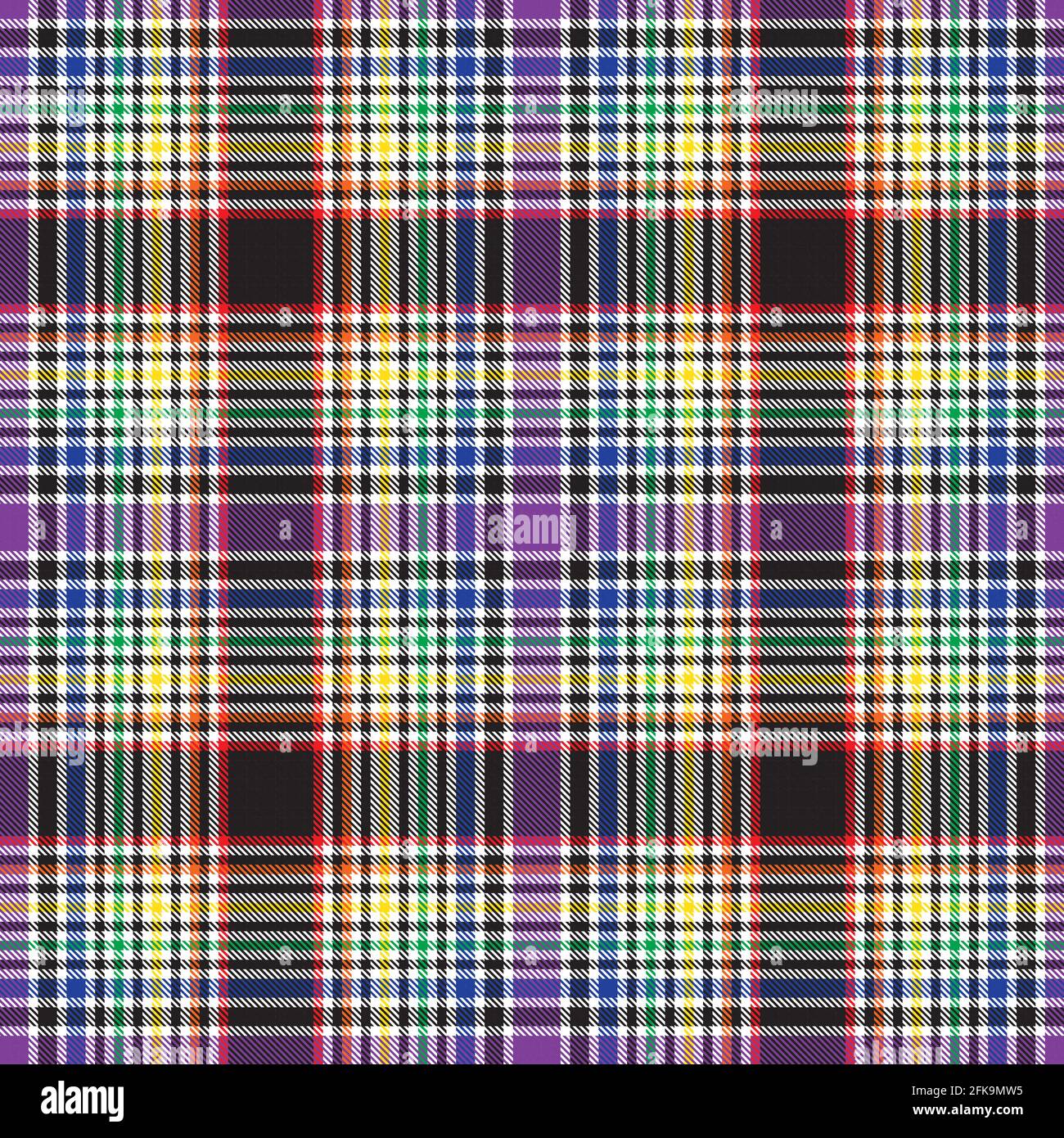 Colourful Plaid textured seamless pattern for fashion textiles and ...