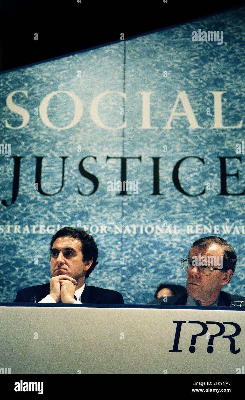 Clive Haskins right and Alan Sinclair left of the Commission for Social ...