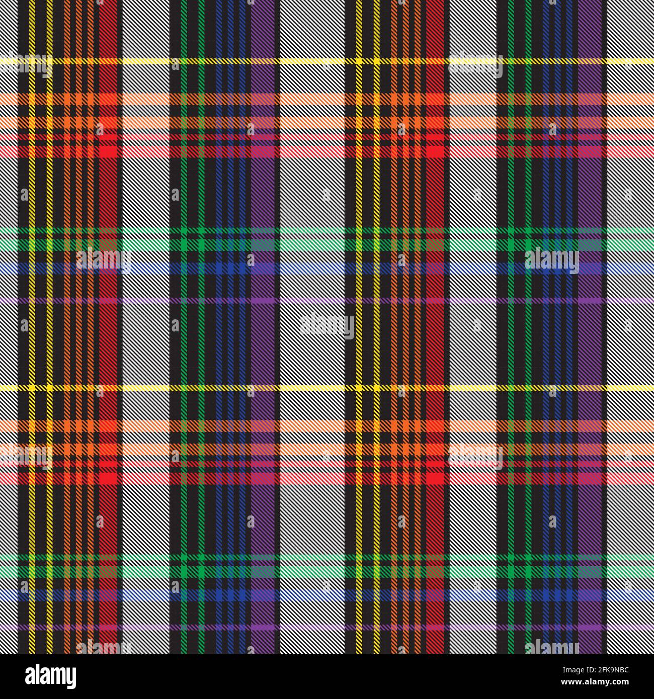 Colourful Plaid textured seamless pattern for fashion textiles and ...