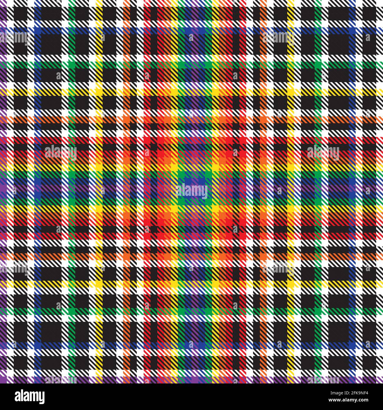 Colourful Plaid textured seamless pattern for fashion textiles and ...