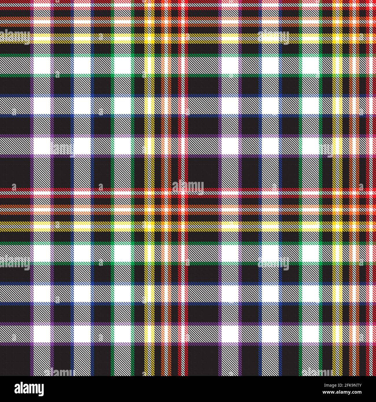 Colourful Plaid textured seamless pattern for fashion textiles and ...
