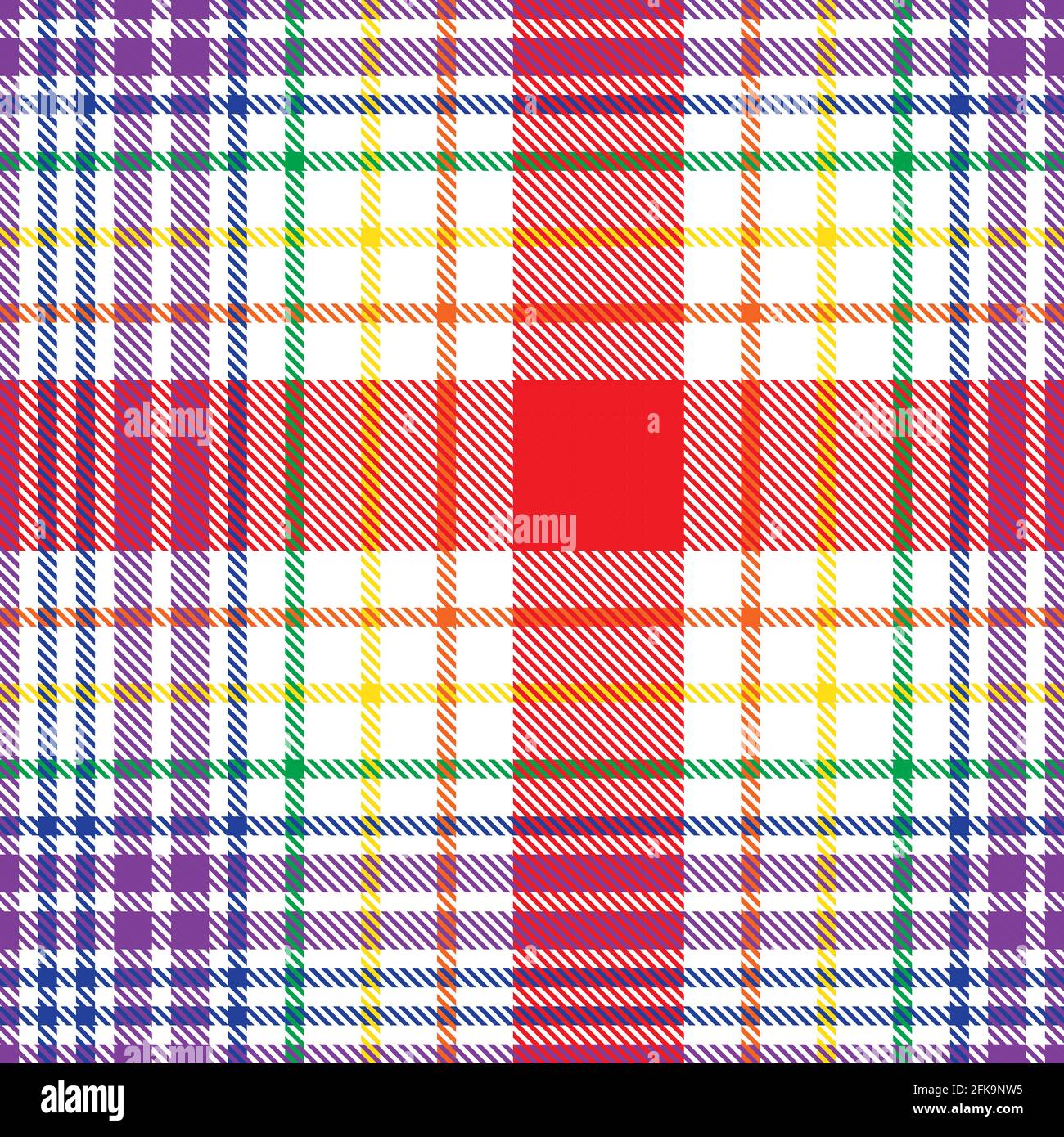 Colourful Plaid textured seamless pattern for fashion textiles and ...