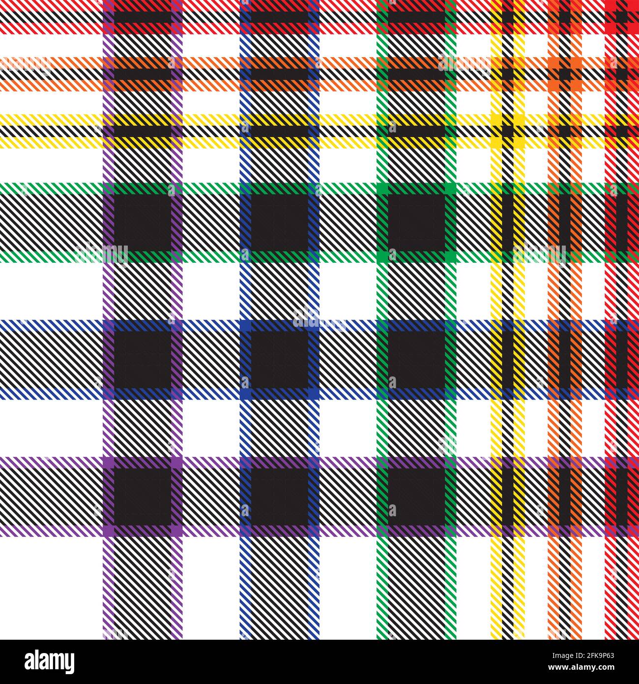 Colourful Plaid textured seamless pattern for fashion textiles and ...