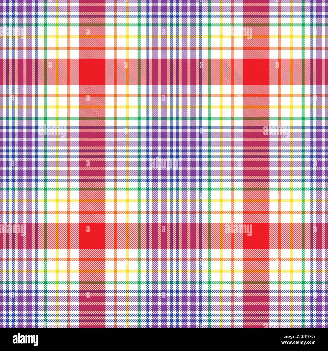 Colourful Plaid textured seamless pattern for fashion textiles and ...