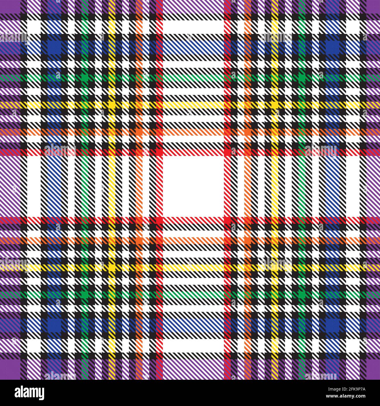 Colourful Plaid textured seamless pattern for fashion textiles and ...