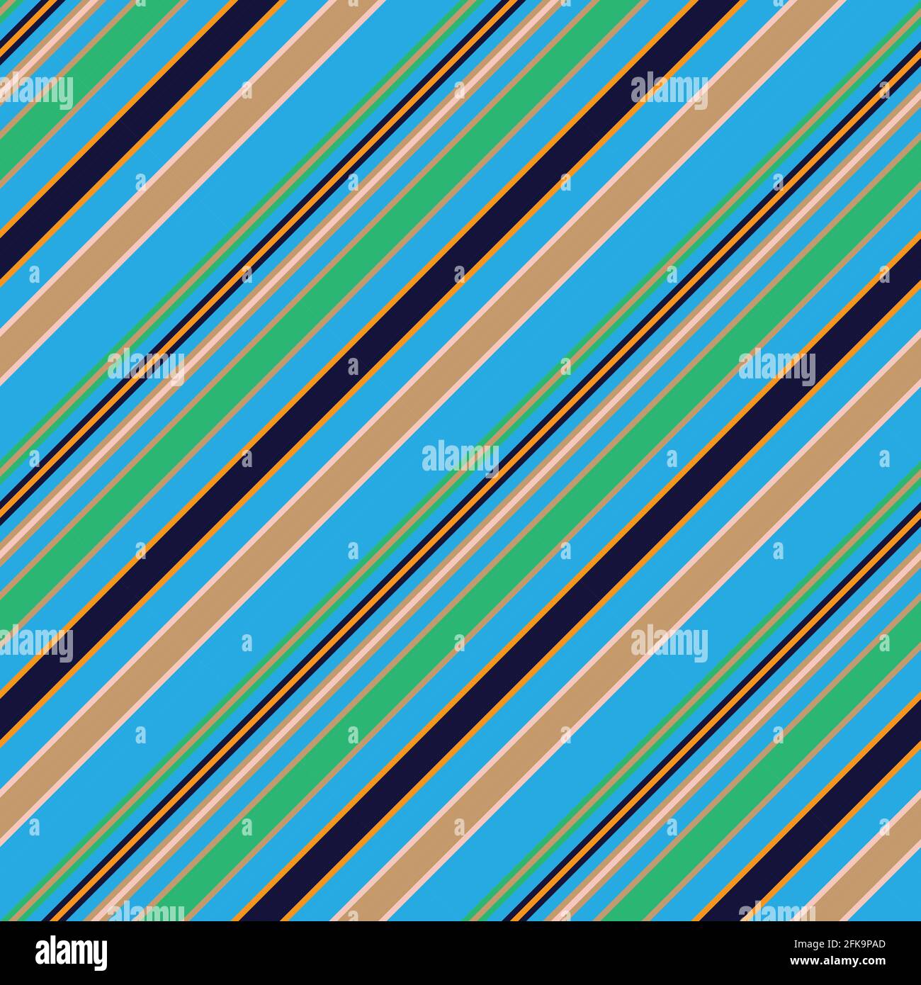 Colourful diagonal striped seamless pattern background suitable for ...