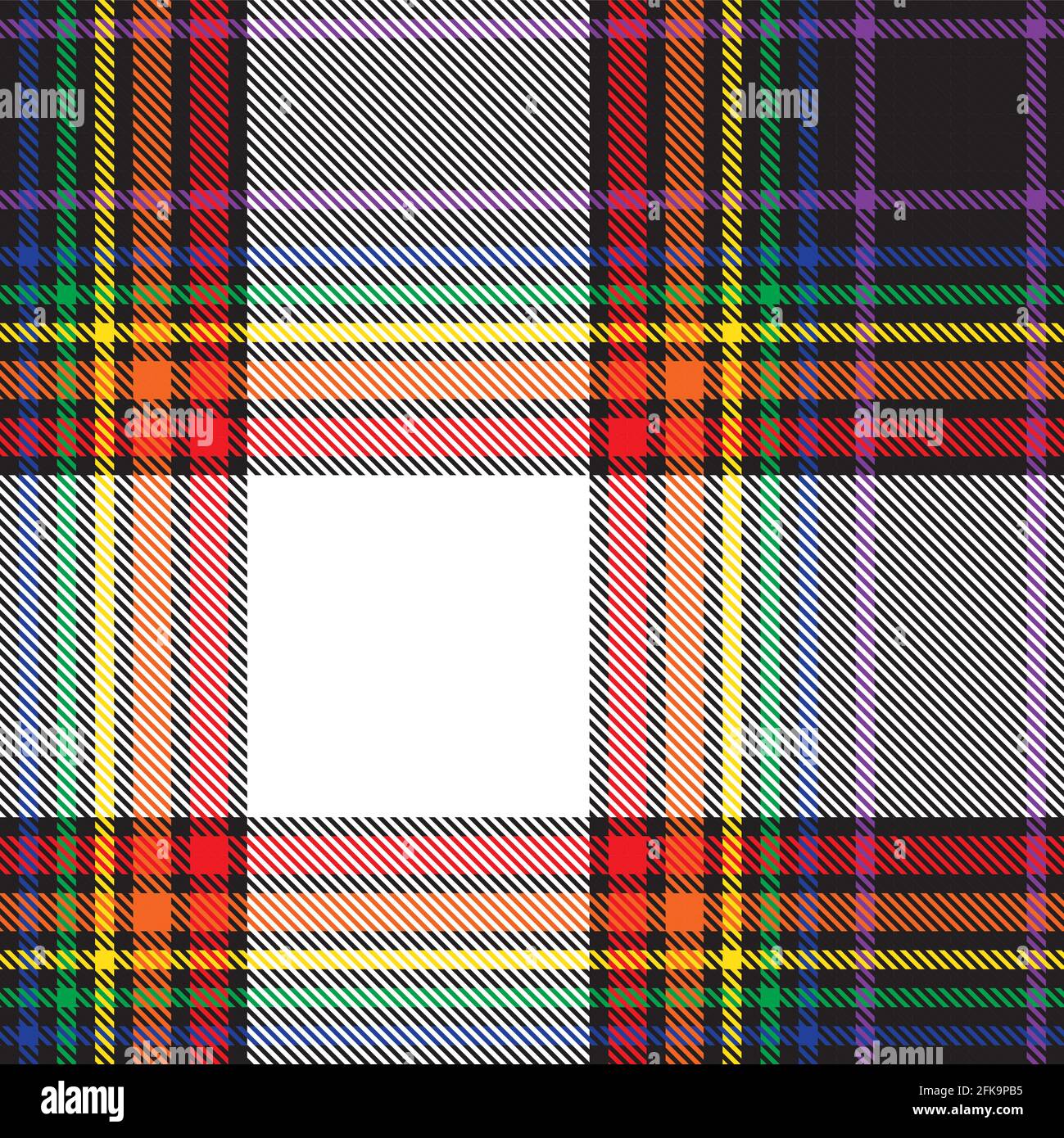 Colourful Plaid textured seamless pattern for fashion textiles and ...