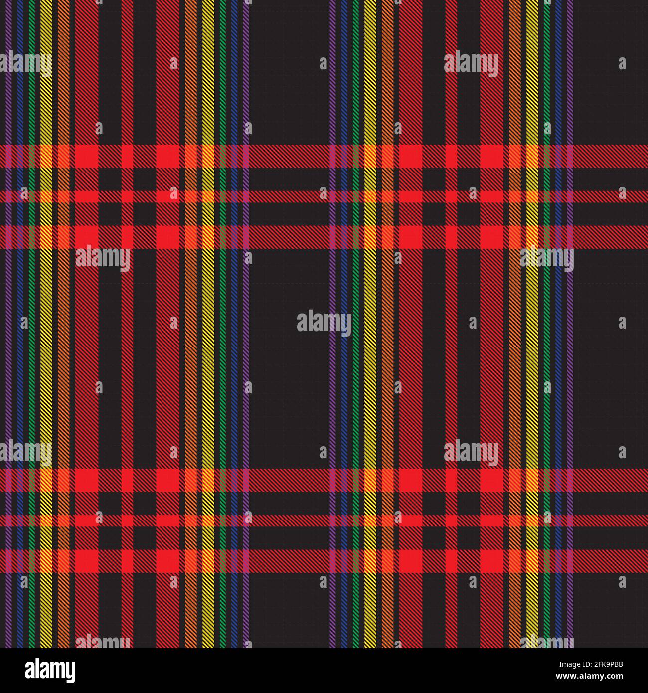 Colourful Plaid textured seamless pattern for fashion textiles and ...
