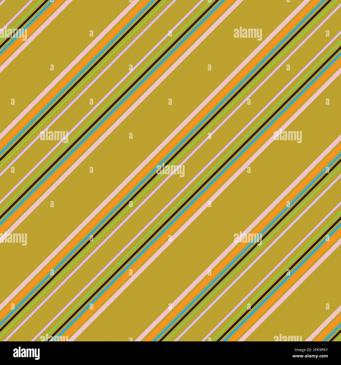 Colourful diagonal striped seamless pattern background suitable for ...