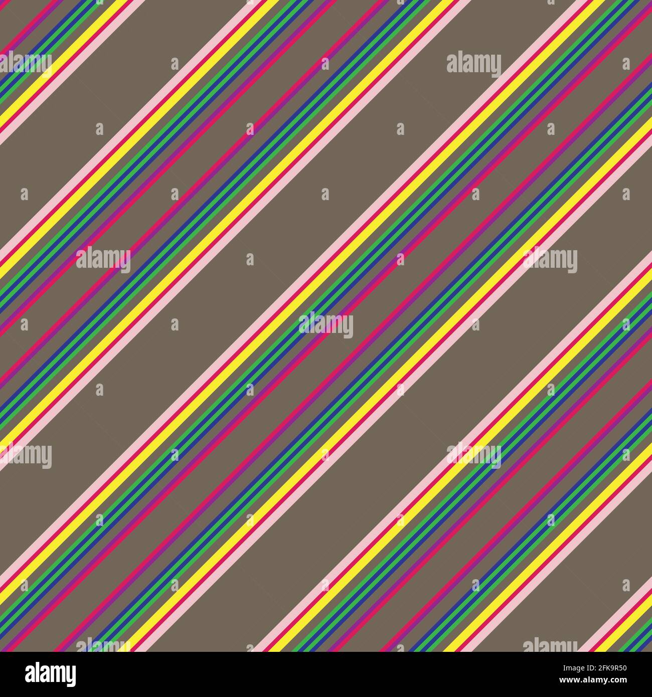 Colourful diagonal striped seamless pattern background suitable for ...