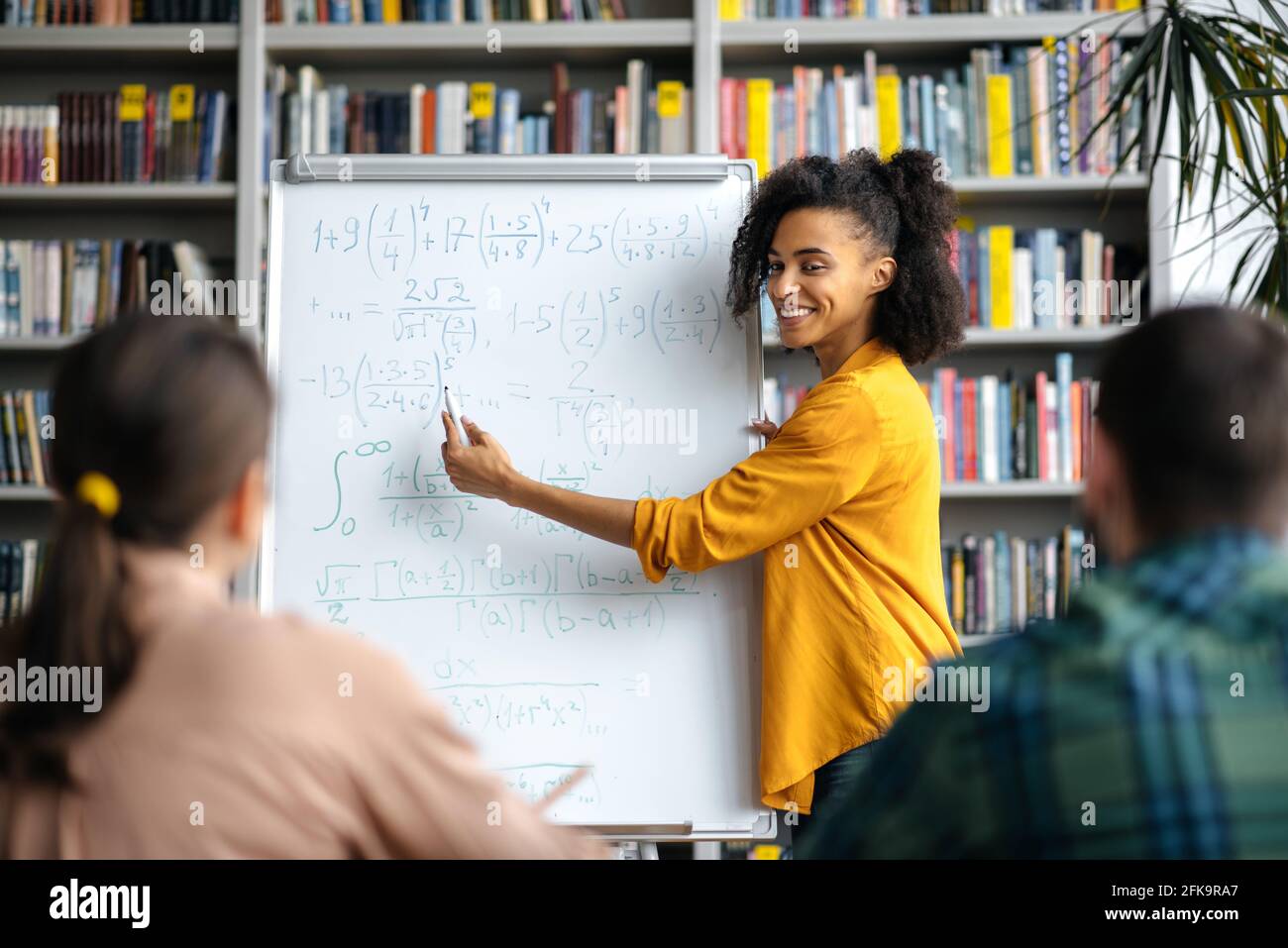 Female Professor Lecture