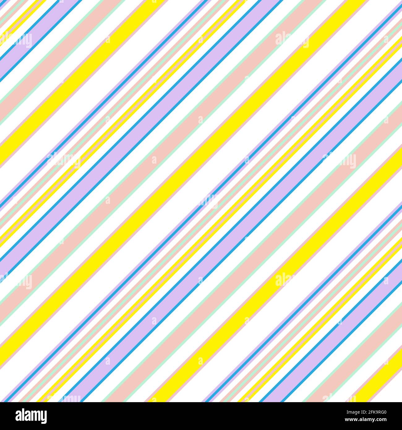 Colourful diagonal striped seamless pattern background suitable for ...