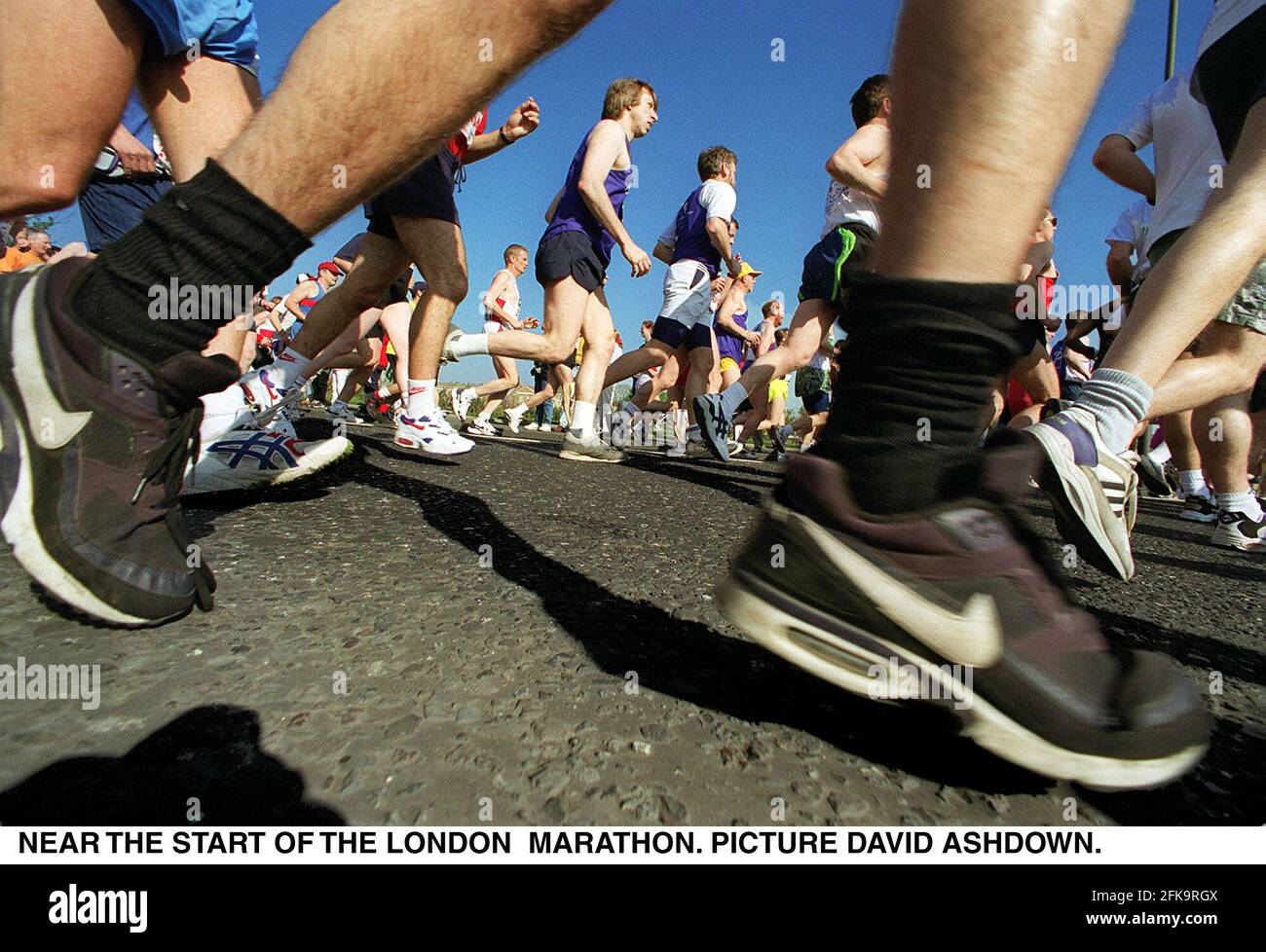 1997 london marathon hi-res stock photography and images - Alamy