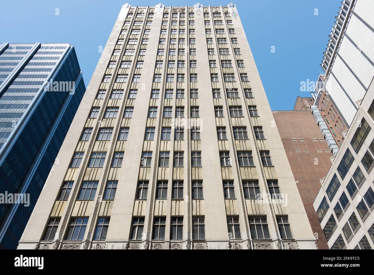 The Concourse Building (Toronto) - elevation view Stock Photo - Alamy