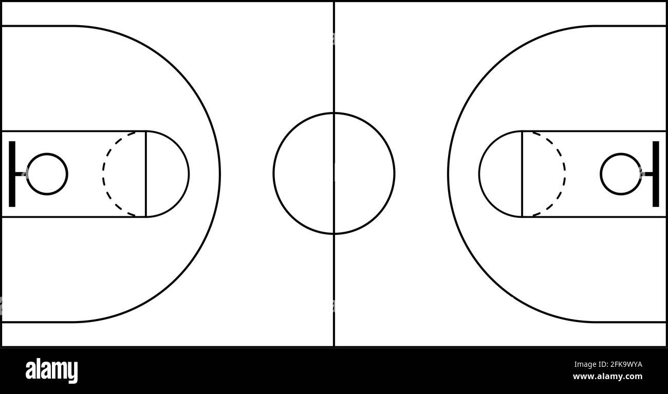 Basketball Court Floor Plan