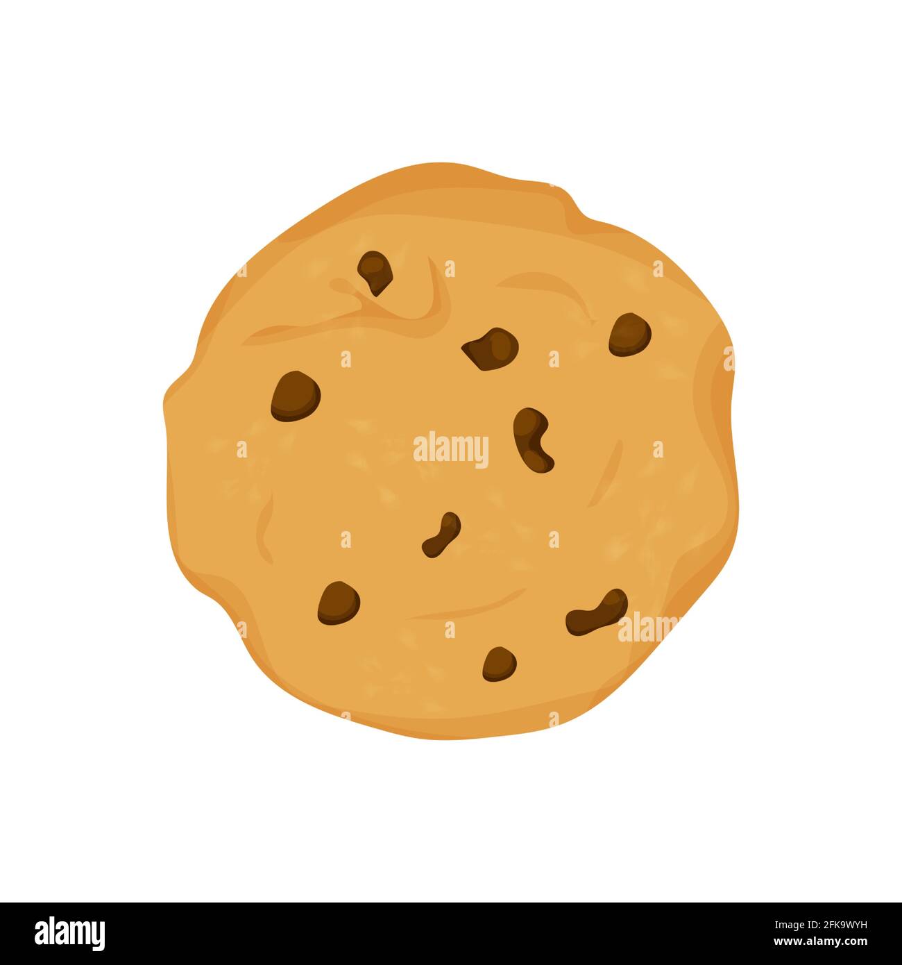 Baking chocolate chip Stock Vector Images - Alamy