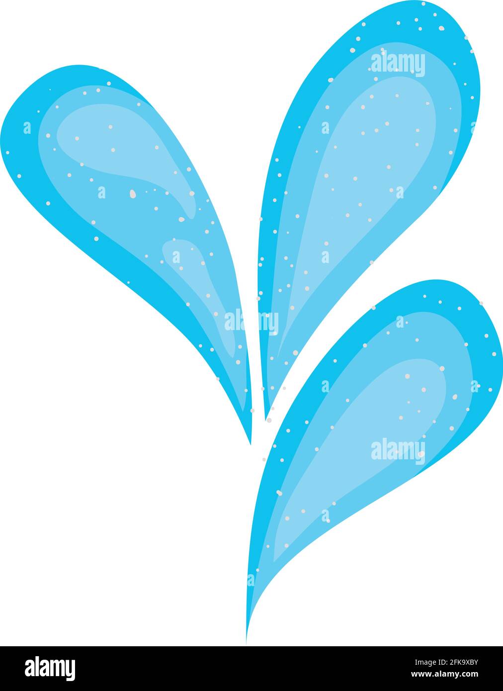 Three drops of water Stock Vector Images - Alamy