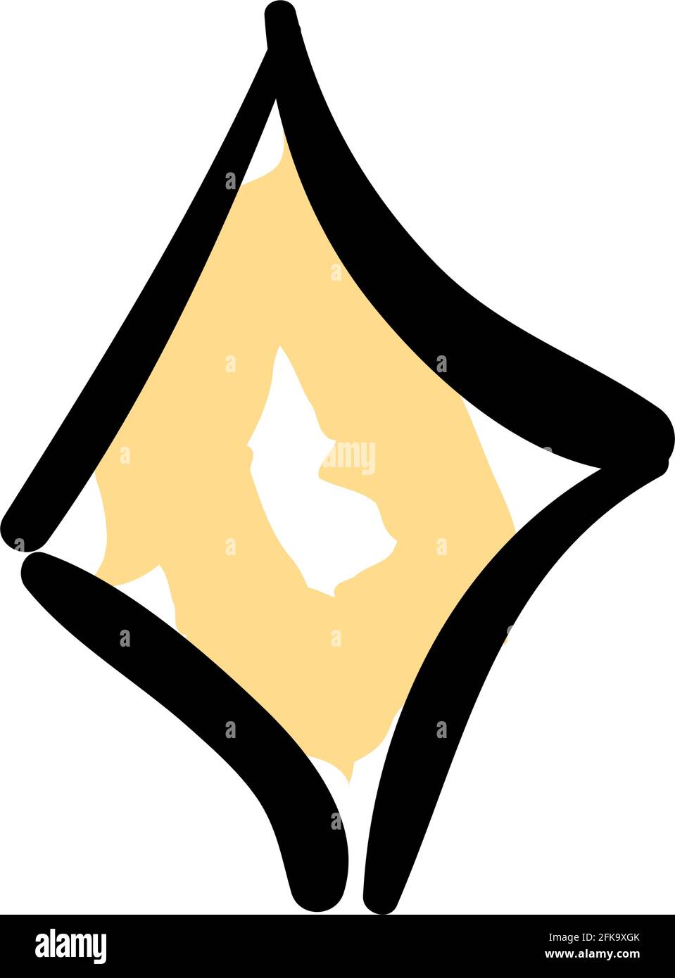 Children star shape Stock Vector Images - Alamy